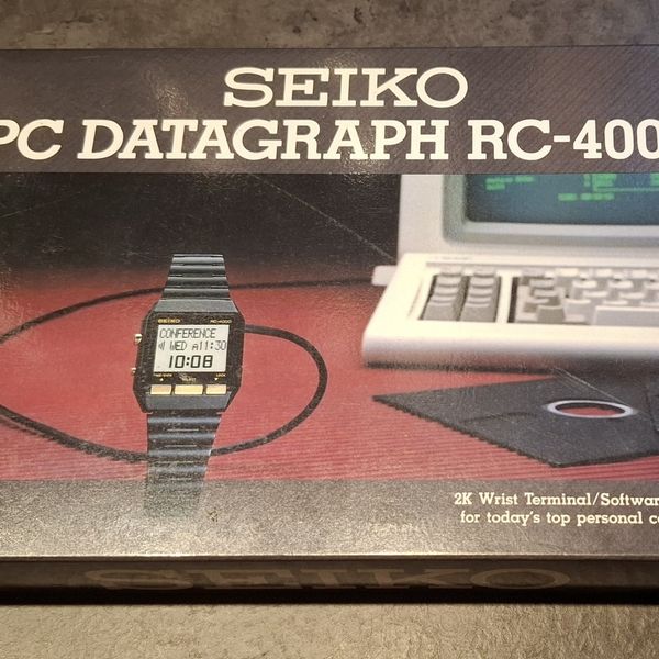 Seiko PC Datagraph RC - 4000 confezione originale (difettoso) | WatchCharts Marketplace
