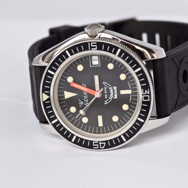 SOLD Squale NOS quartz diver 1515 mid-size | WatchCharts