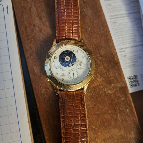 Citizen Noblia Perpetual Calendar Watch 6700-G70102 TA NOT WORKING ...