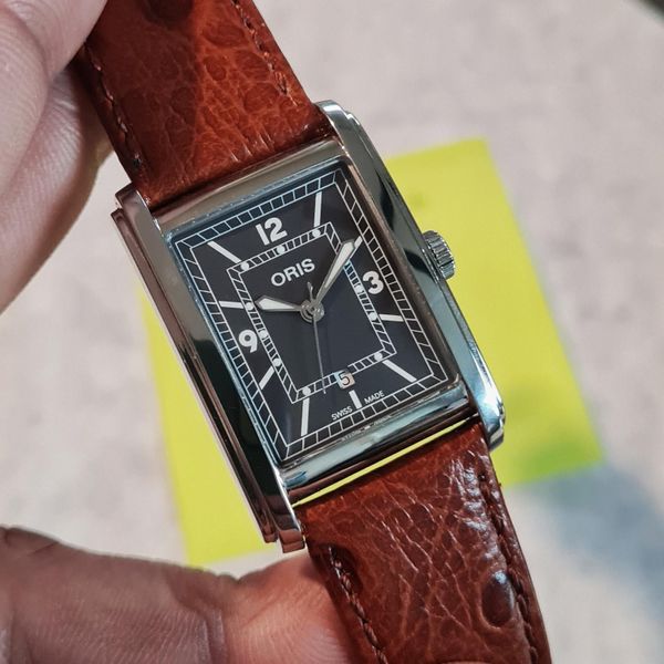 [WTS] Oris Rectangular Anthracite mint condition | WatchCharts