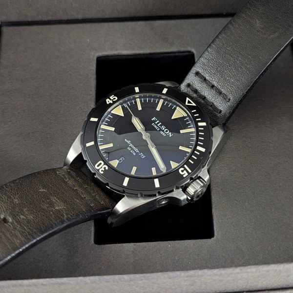 Filson by Shinola Dutch Harbor 43mm Dive Watch With Original Box ...