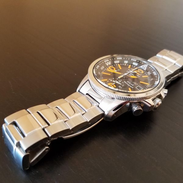 FOR SALE: Seiko Solar Chronograph SSC077 P1 | WatchCharts Marketplace