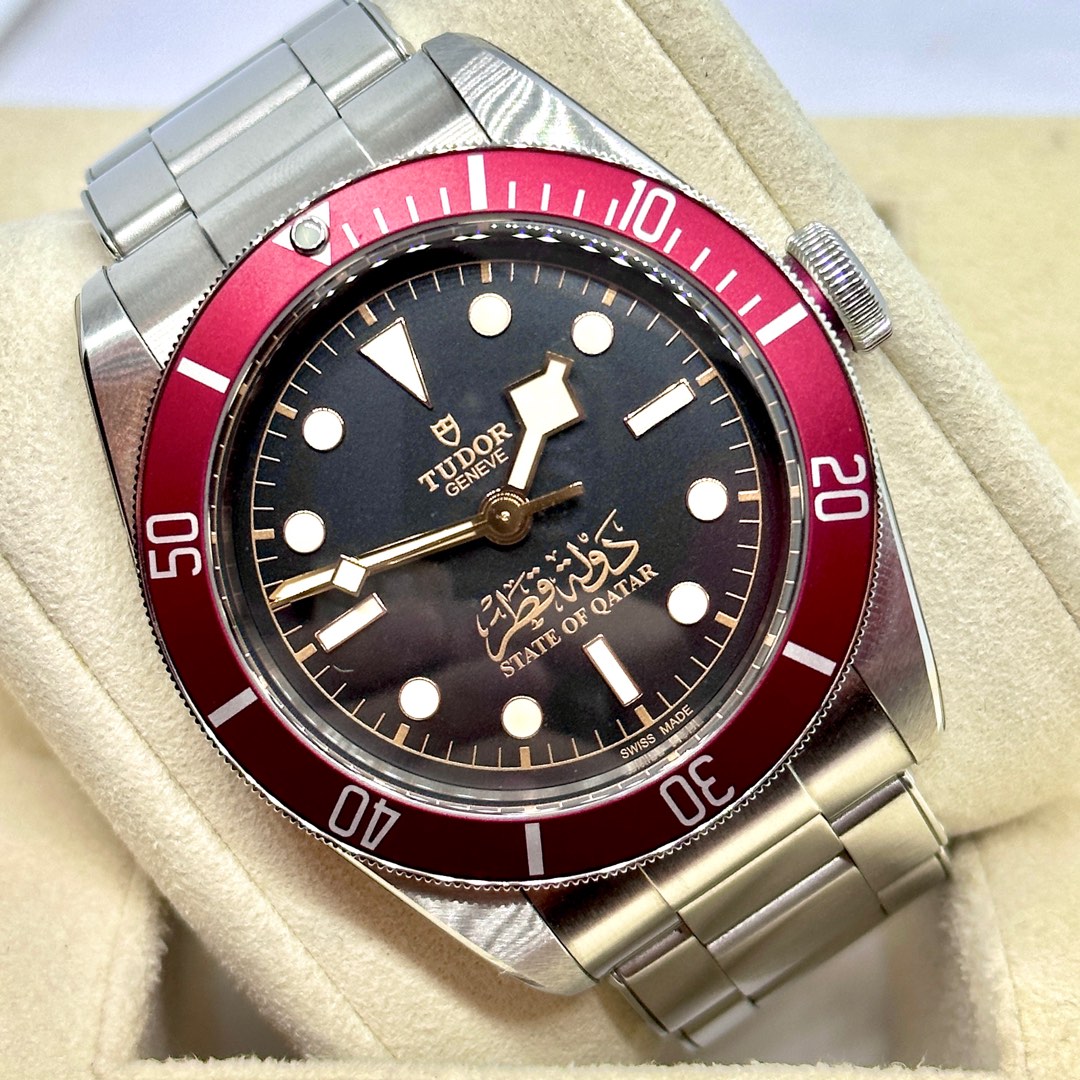 [RARE & NEW] Tudor Heritage Black Bay State of Qatar edition 79230R ...
