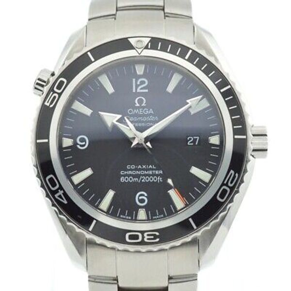 with paper OMEGA Seamaster Planet Ocean600 2200.50 Automatic Men's D# ...