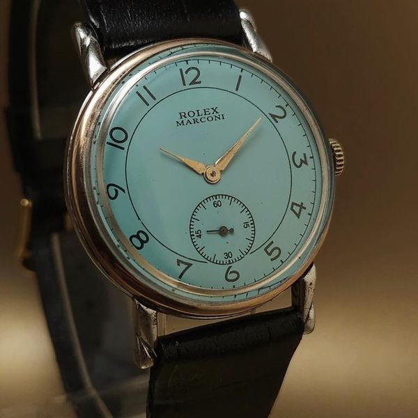 VINTAGE & FINE ROLEX MARCONI MANUAL HAND WINDING 1950 WRISTWATCH ...