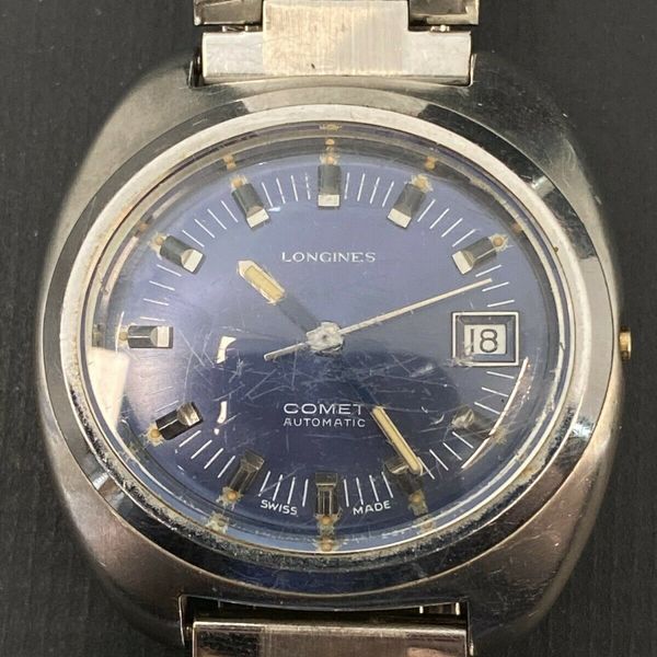 VINTAGE LONGINES COMET AUTOMATIC MENS WATCH | WatchCharts