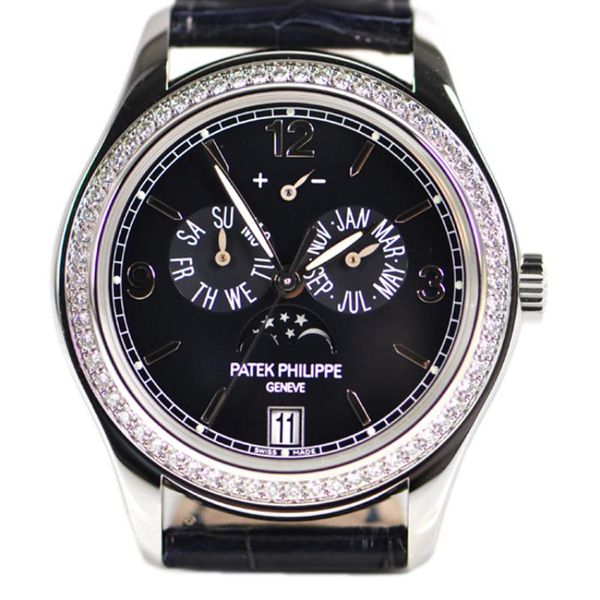 PATEK PHILIPPE Patek Philippe Complication White Gold / Diamond Black ...