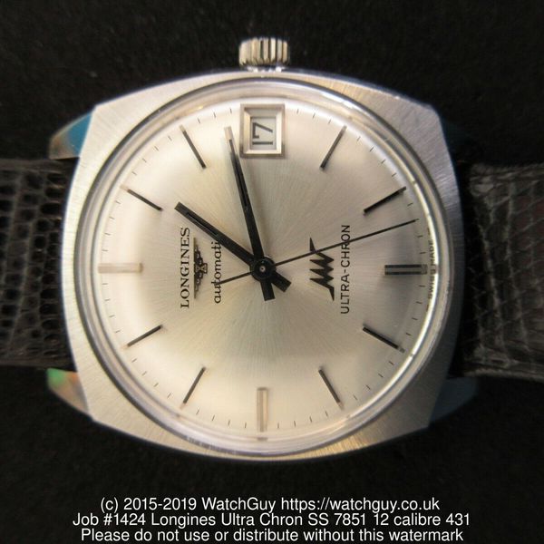 VINTAGE LONGINES ULTRA-CHRON CHRONOMETER 36000 NOS unworn | WatchCharts