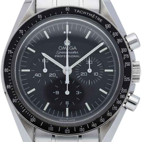 Omega Speedmaster Professional back skeleton 3572.50 SS men's black ...