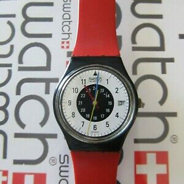 Swatch Chrono Tech GB403 1985 Standard Gents 34mm | WatchCharts Marketplace