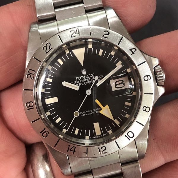 SOLD Rolex 1655 Explorer II 6M MKIV Dial | WatchCharts Marketplace