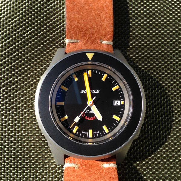 Squale 50 ATMOS Originale Opaco limited edition bund | WatchCharts ...