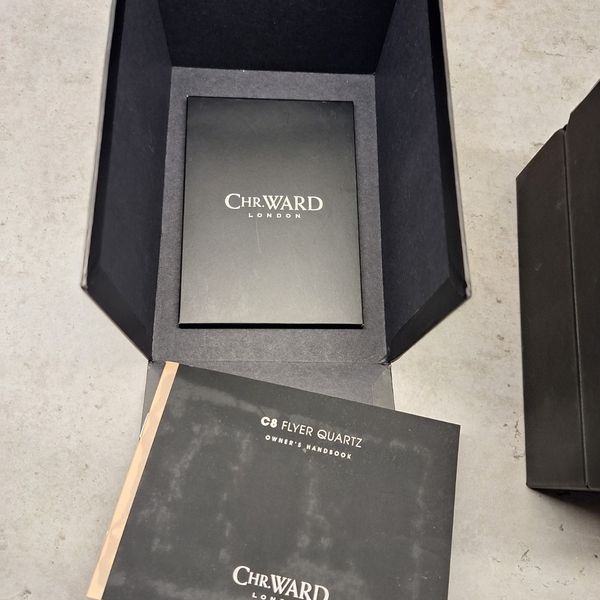 Christopher Ward C8 Flyer Quartz Watch MK1 44mm PVD Matt Finish ...