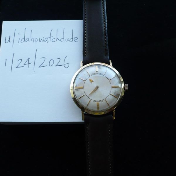[WTS] 14K SOLID gold Longines 'Mystery Dial' with Automatic Movement ...