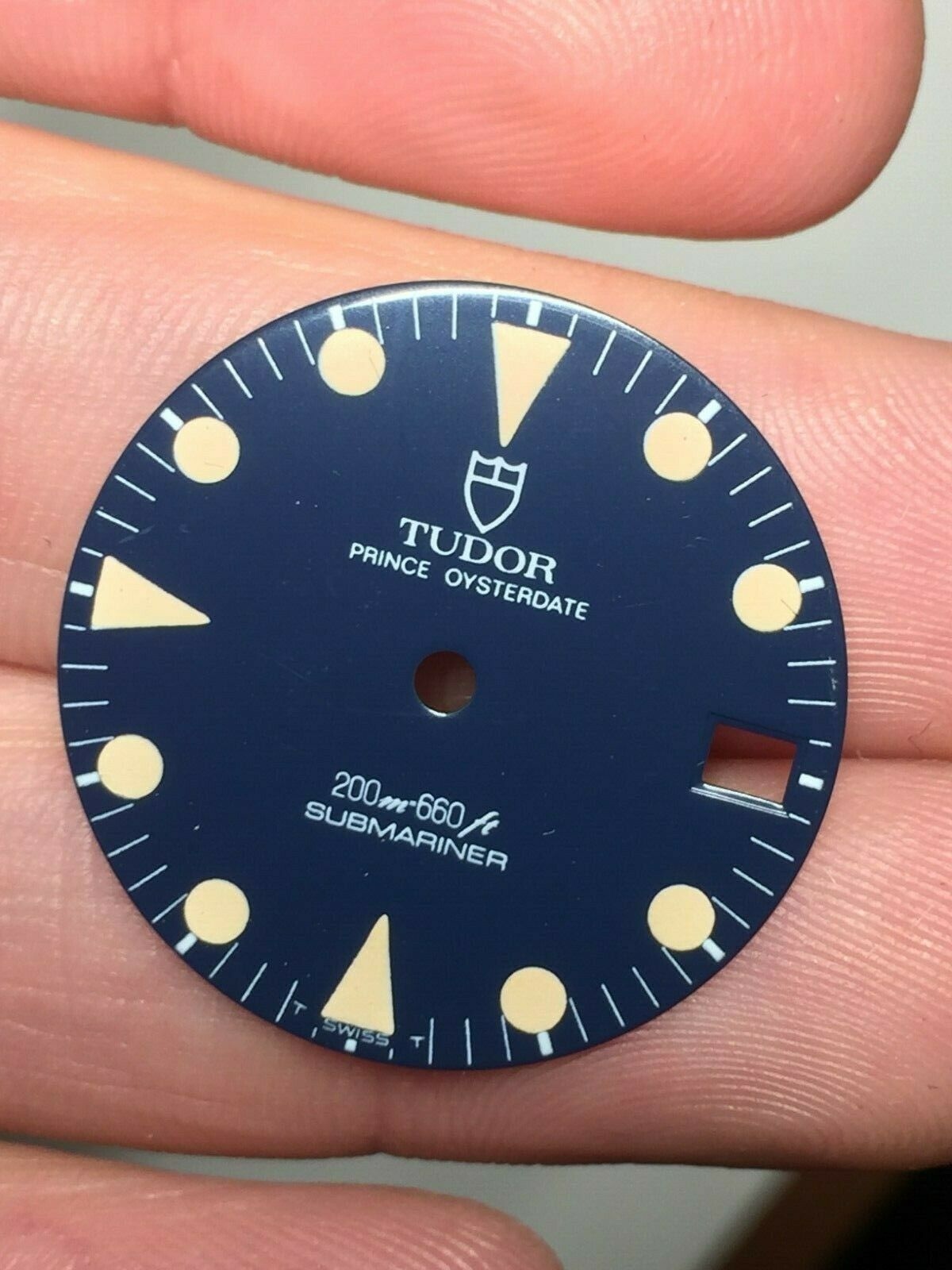 Tudor Blue Dial for 75090 Submariner Vintage Watch 1980s BUY IT NOW ...