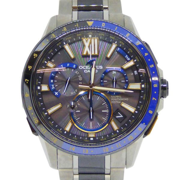 [Beauty] CASIO OCEANUS Oceanus World Limited 1000 Ref. OCW-G1200D GPS ...