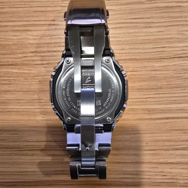 Casio G-Shock G-steel Tough Solar Bluetooth Black Dial Watch GBM2100-1A ...