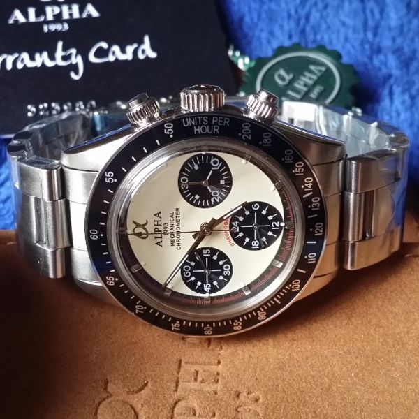 Alpha Paul Newman Daytona Mechanical Chronograph | WatchCharts