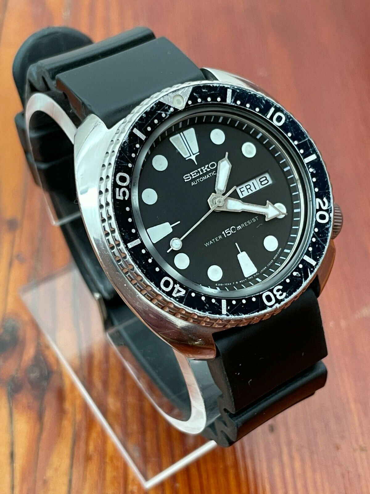 Vintage Feb 1983 Seiko Men's Automatic Diver Diving Watch 6309-7049 very nice! | WatchCharts ...