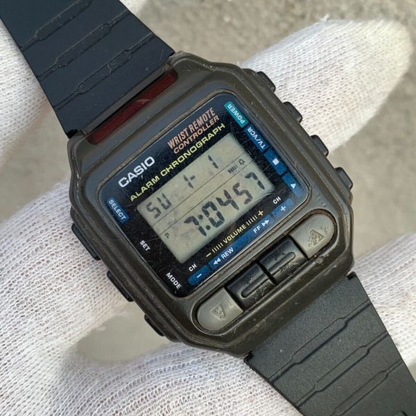 Vintage Rare Casio Calculator Quartz Digital 1172 CMD-30 Wristwatch for ...
