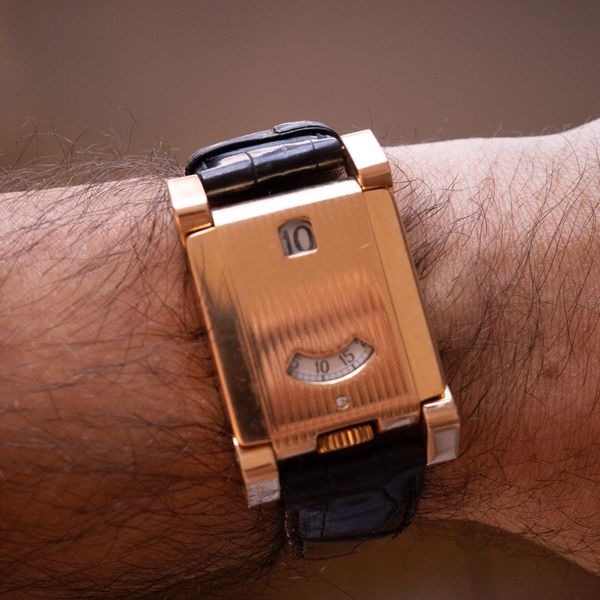 [WTS] Rare Rose-Gold Nugget Motus 76 Jump Hour - 88g Solid 18k - $6900 ...