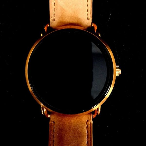Fossil DW2b Smartwatch Charging & Working Leather Strap RMF24-GB ...