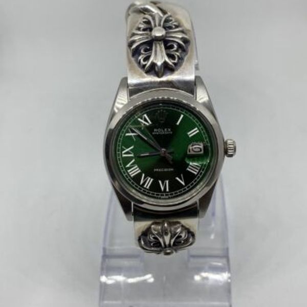 Chrome Hearts Rolex Oysterdate Watch | WatchCharts Marketplace