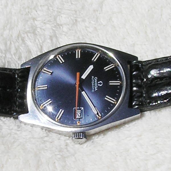 SOLD Vintage Omega Automatic, Blue Dial, Cal. 563 | WatchCharts