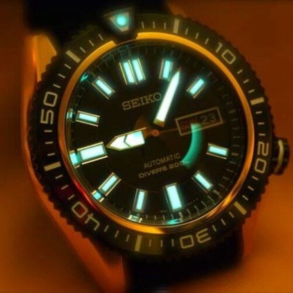 Seiko SKZ330 "Stargate" Automatic Watch - Rose Gold - Diver ...