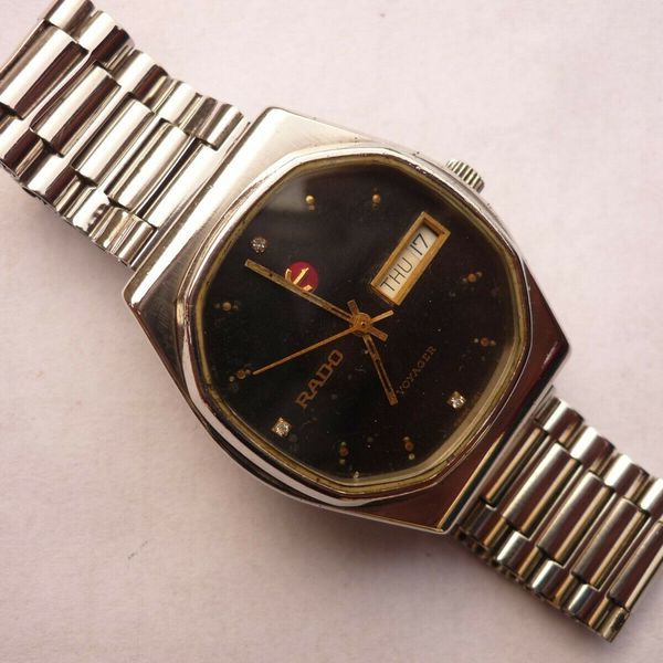 Rado Voyager Automatic Day-Date Swiss Vintage Men's Wristwatch ...