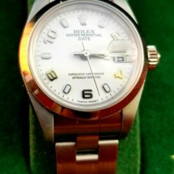 2002 Ladies Rolex Oyster Perpetual Date | WatchCharts Marketplace