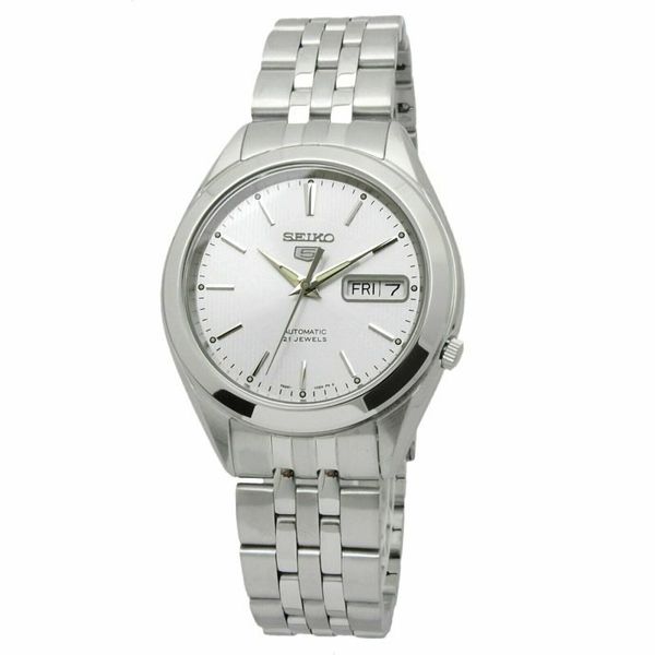 SEIKO 5 SNKL15 SNKL15K1 21 Jewels Automatic White Ready to Ship ...