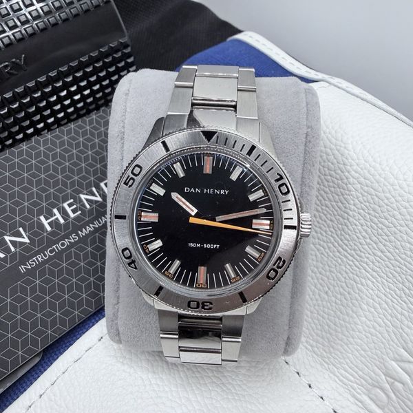 Dan Henry 1975 Skin Diver 150M – Full Kit – Sapphire Crystal Watch ...