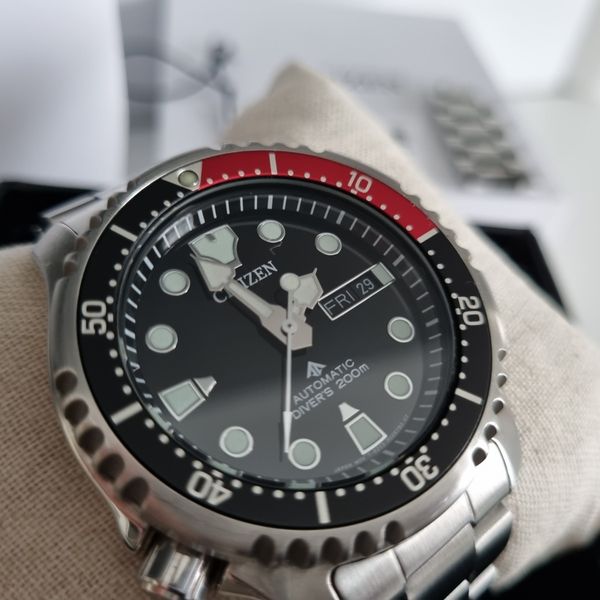 Citizen Promaster Automatic 200m Diver's Watch Black - NY0085-86E - Box ...