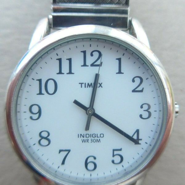 VINTAGE TIMEX INDIGLO WR30M CR2016 CELL + STAINLESS STEEL EXPANDING BRACELET | WatchCharts
