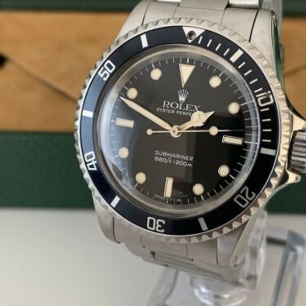 Vintage Rolex 5513 Submariner - 1987 - Original Dial and Hands ...