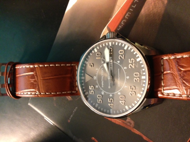 FS: Hamilton Aviation Pilot 46mm Grey- PERFECT CONDITION!!!! | WatchCharts