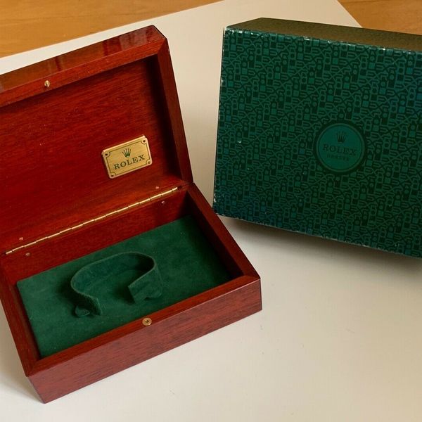 1990's-2000's Vintage Rolex Wood Box Set 18238 16618 16528 116528 ...