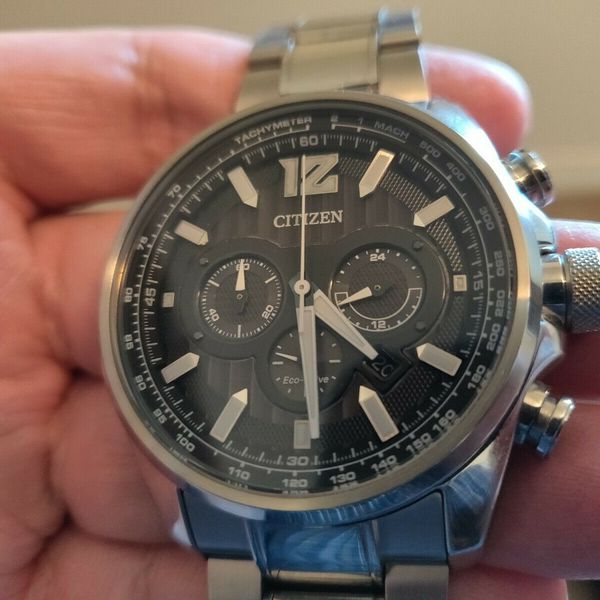 Citizen Eco-Drive Chronograph Men's Watch B620 | WatchCharts Marketplace