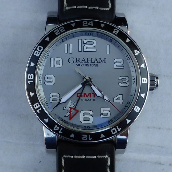 FS: Graham Silverstone GMT (grey dial) | WatchCharts Marketplace
