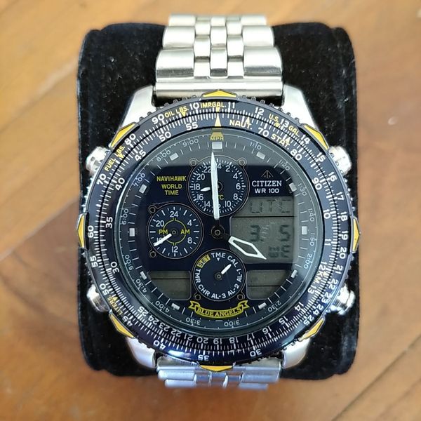 Citizen Navihawk C300, Blue Angels | WatchCharts Marketplace