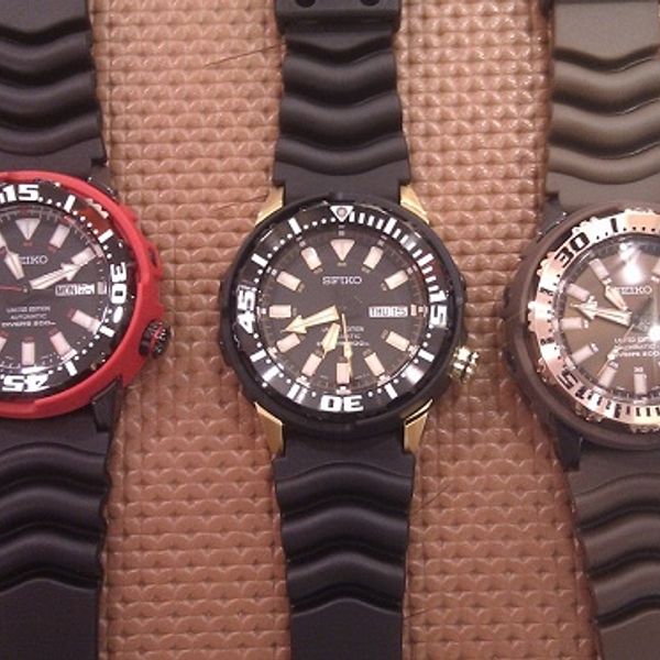 Selling BRAND NEW SETS of LIMITED EDITION SEIKO DIVERS SRP233, 234 and ...