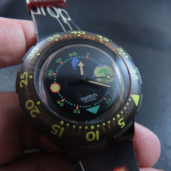 Swiss Made Swatch Scuba Diver 200M Quartz Men Watch | WatchCharts ...
