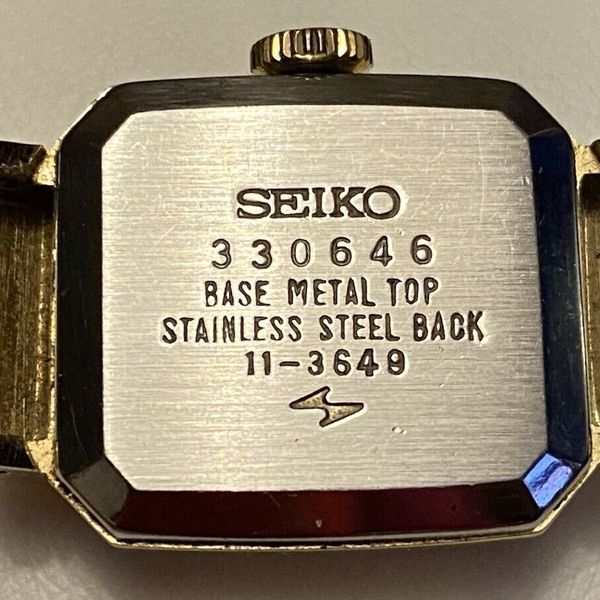 Vintage Seiko Quartz Watch Face | WatchCharts Marketplace