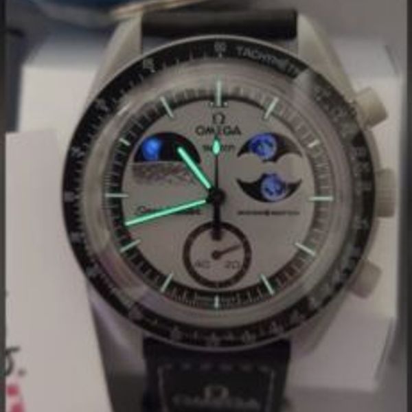 SWATCH X OMEGA MOONSWATCH MISSION TO EARTHPHASE FULL EARTH ...