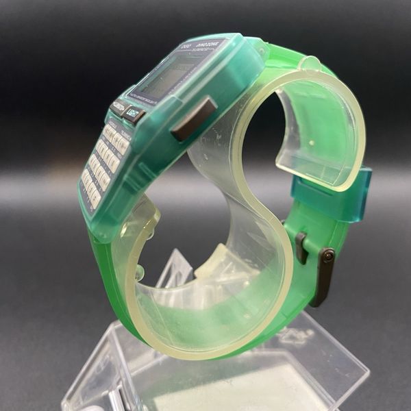 Casio Data Bank Calculator Dino Zone Vintage Digital Watch Japan 1997 ...