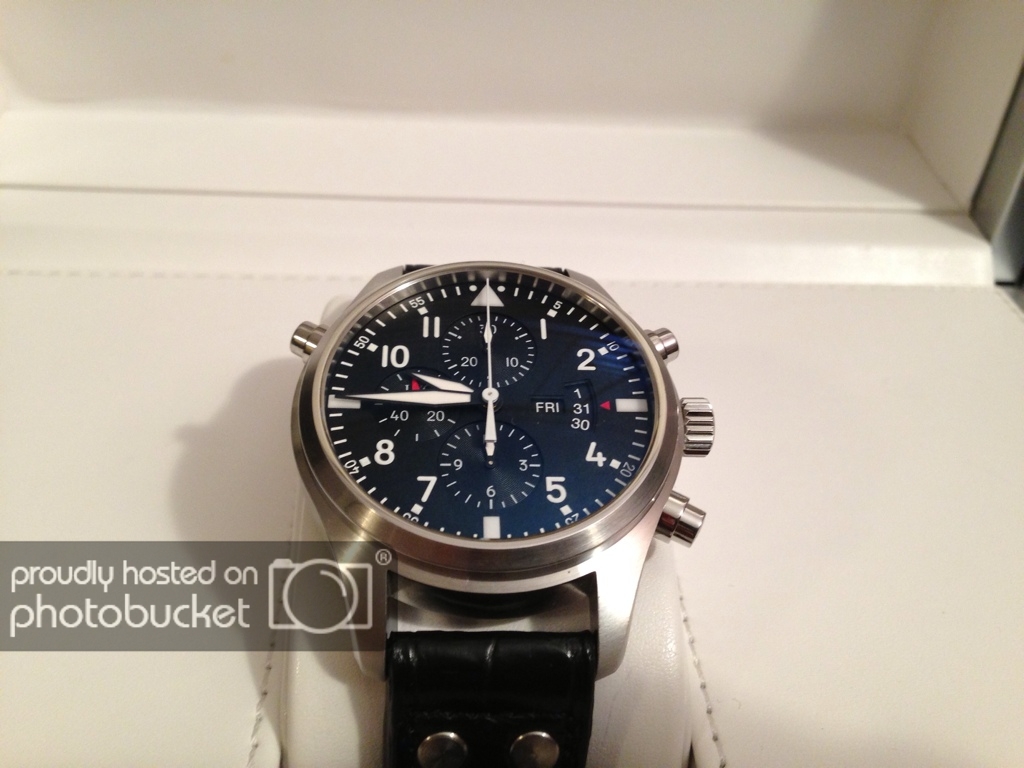 FS: IWC 3778-01 DOUBLE Chronograph Pilot (Amazing!) | WatchCharts