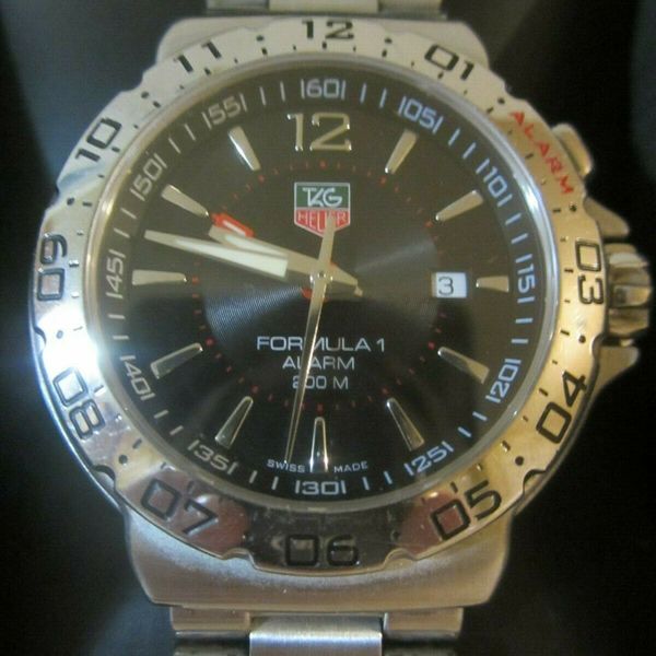 Tag Heuer Formula 1 Alarm WAC111A Quartz Diving | WatchCharts Marketplace