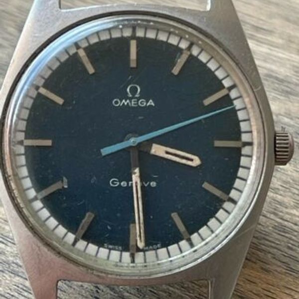 OMEGA GENEVE REF. 135.041 CAL. 601 STAINLESS STEEL CASE | WatchCharts ...