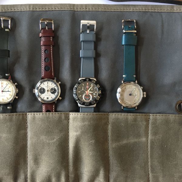 [WTS] Barton's Bands Canvas Watch Roll (watches not included ...